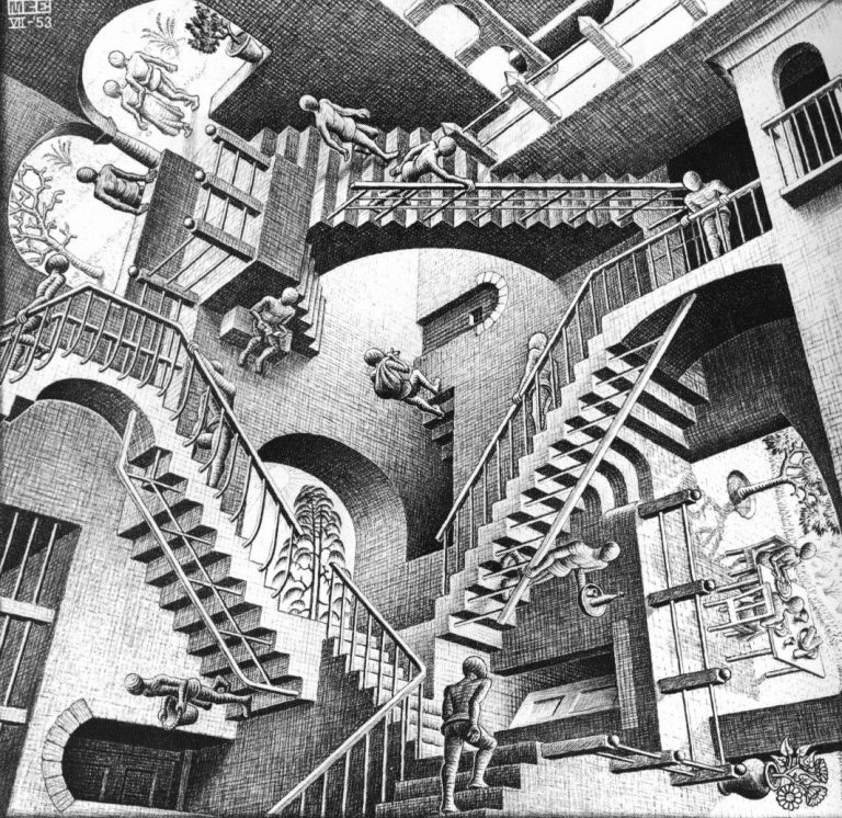 M.C. Escher – Relativity – Space and Time. Stories from the Neuchâtel ...